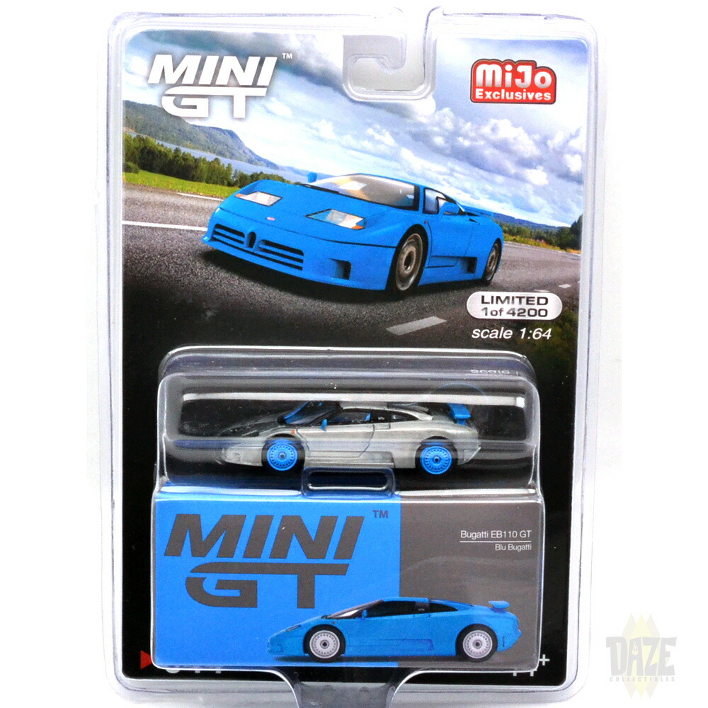 【楽天市場】MiJo TOYS - BUGATTI EB110 GT(BLU BUGATTI) CHASE CAR アメリカ MiJo ...