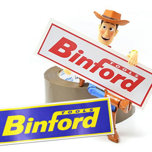 【楽天市場】Disney/PIAXR "TOY STORY" "Binford TOOLS" sticker(RED/YELLOW ...
