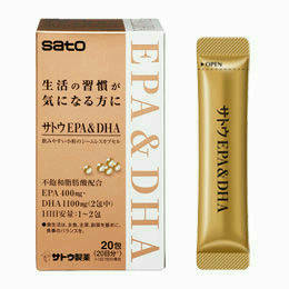 【楽天市場】【佐藤製薬】サトウEPA＆DHA 66g（1包3.3g×20包）【健康食品】【定形外郵便不可】：DS コトブキヤ