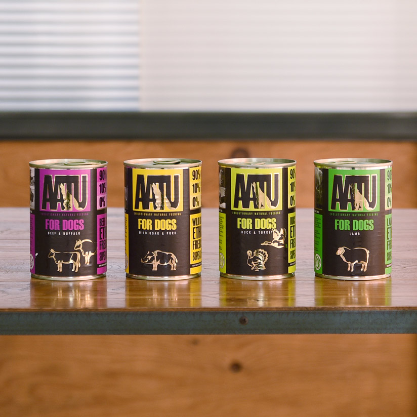 【楽天市場】AATU ウェットフードフォードッグ アンガスビーフ 400g：フリーステッチ