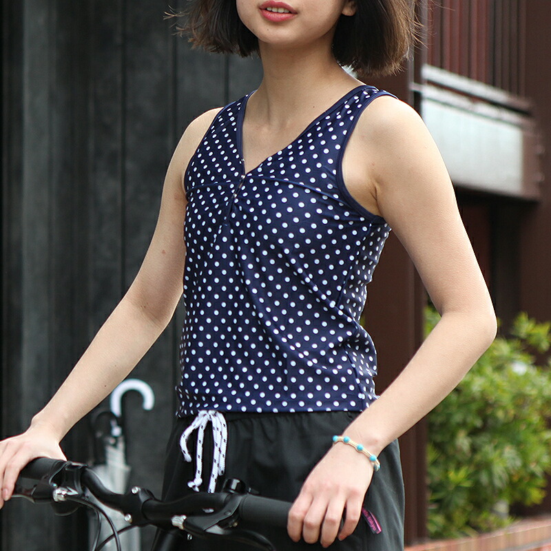 【楽天市場】水着 レディース 体型カバー トップス タンクトップ 単品 ns-3015：水着サーフパンツ専門SAFSサフス