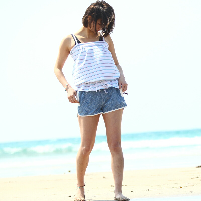 【楽天市場】水着 レディース 体型カバー トップス キャミソール 単品 ns-3018：水着サーフパンツ専門SAFSサフス