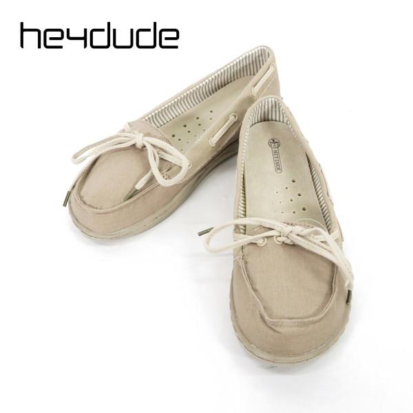 【楽天市場】《65%OFF》ヘイデュードシューズ HEYDUDE shoes ローファー 40(26cm) ブラウンベージュ メンズ 靴 ...