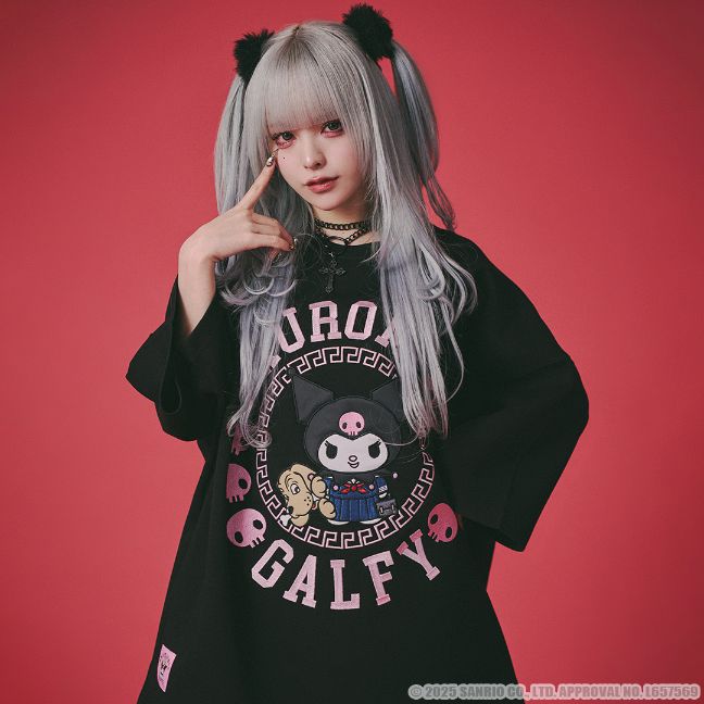 【楽天市場】GALFY OFFICIAL 【クロミ×ガルフィー】みんな大好きボンディングBIG TEE 152055：GALFY公式 楽天市場店