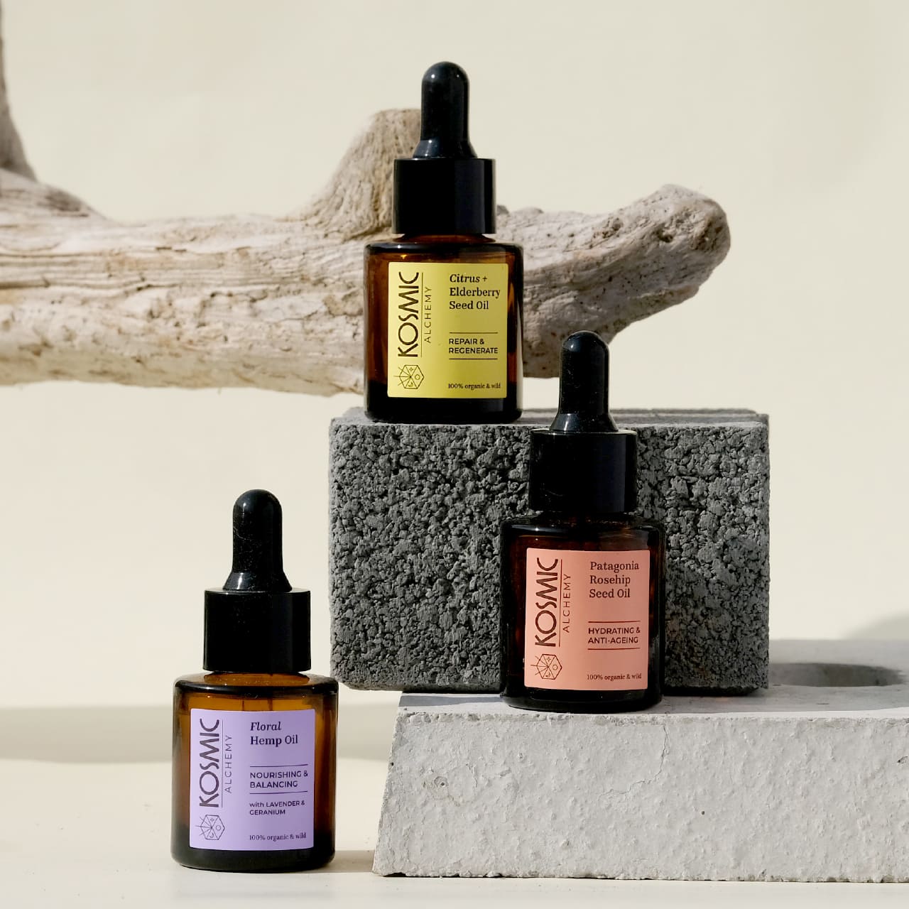 【楽天市場】オーガニック フェイスオイル Kosmic Alchemy 3種類 シトラス エルダーベリー ヘンプシード パタゴニア ローズヒップ 各20mL 天然由来100％ 保湿 敏感肌 ...