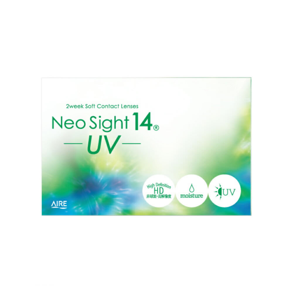 【楽天市場】ネオサイト14UV 【1箱】1箱6枚入り 2week 2週間 2ウィーク UVカット 紫外線 NeoSight：レンズグランプリ