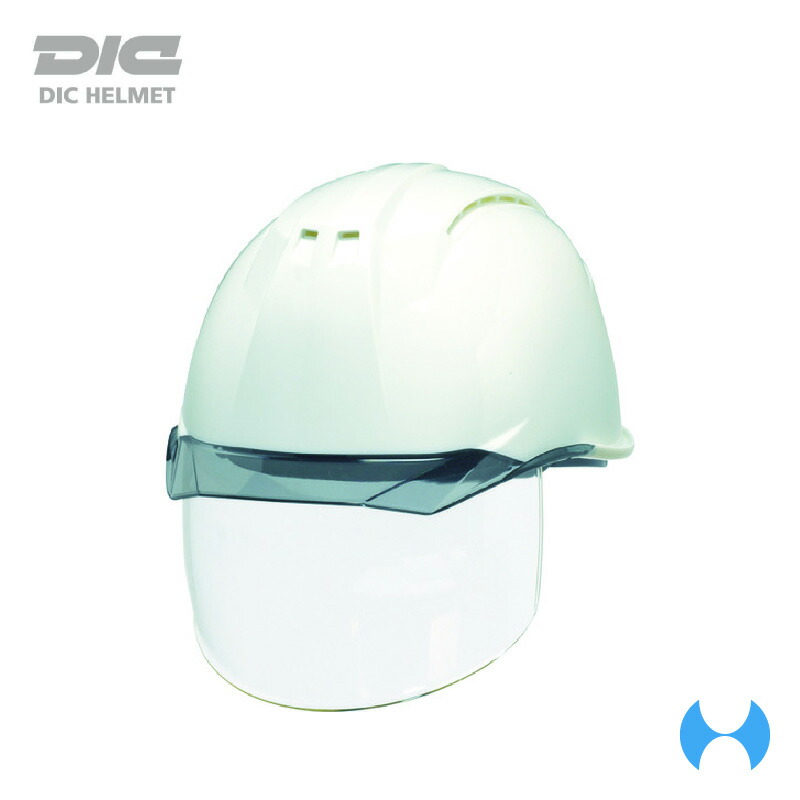 【楽天市場】ヘルメット 工事用 DIC AP11EVO-CSW ライナー・シールド(クリア)付き：ヘルメット百貨 楽天市場店