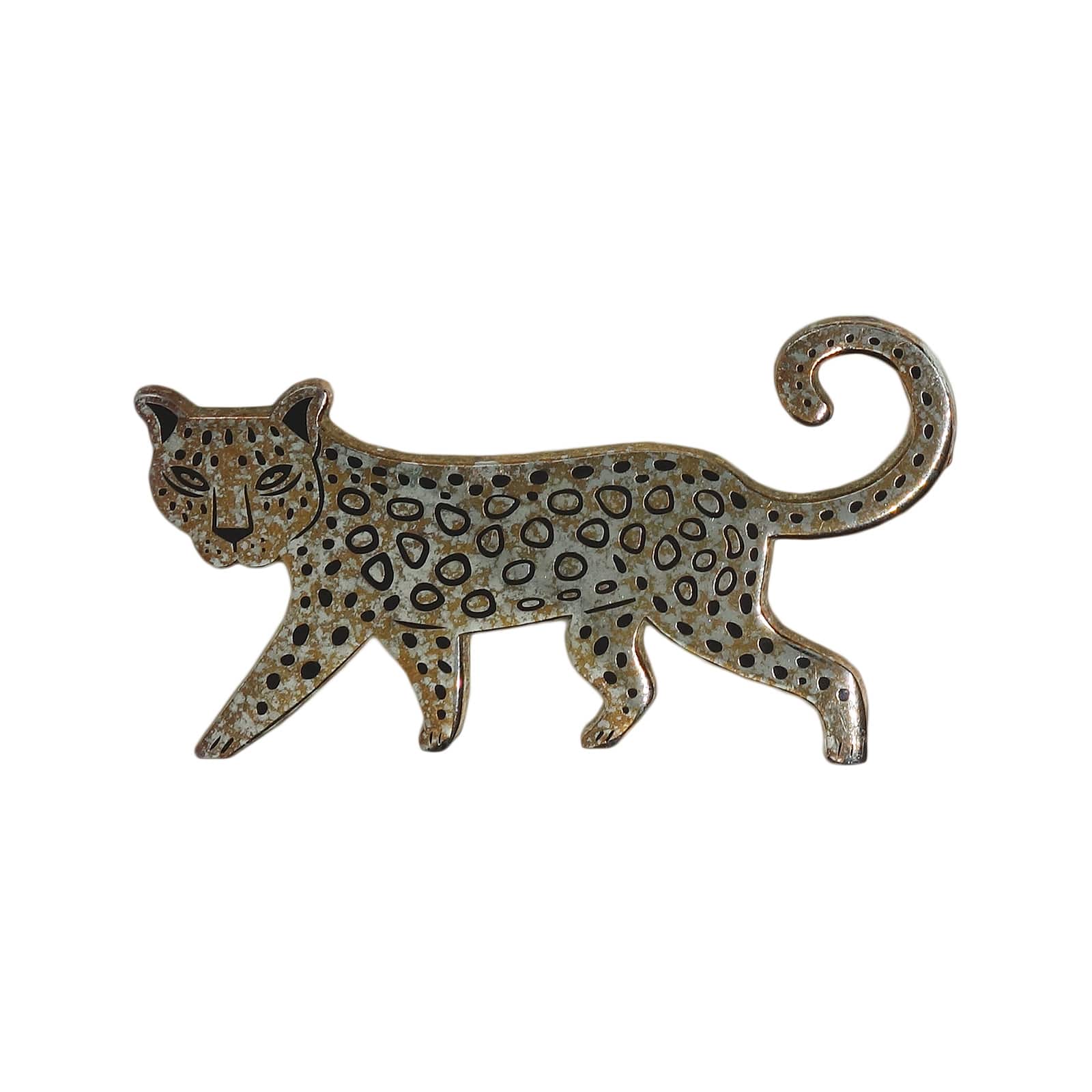 【楽天市場】【中古】Lili Chin 豹 ピンズ ピンバッジ 動物 アニマル ピンバッチ 留め具付き アメリカ輸入雑貨 服飾：異国屋
