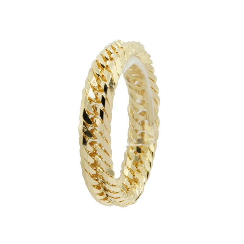 【楽天市場】K18 喜平リング 18金 2.9g：I Love ジュエリー