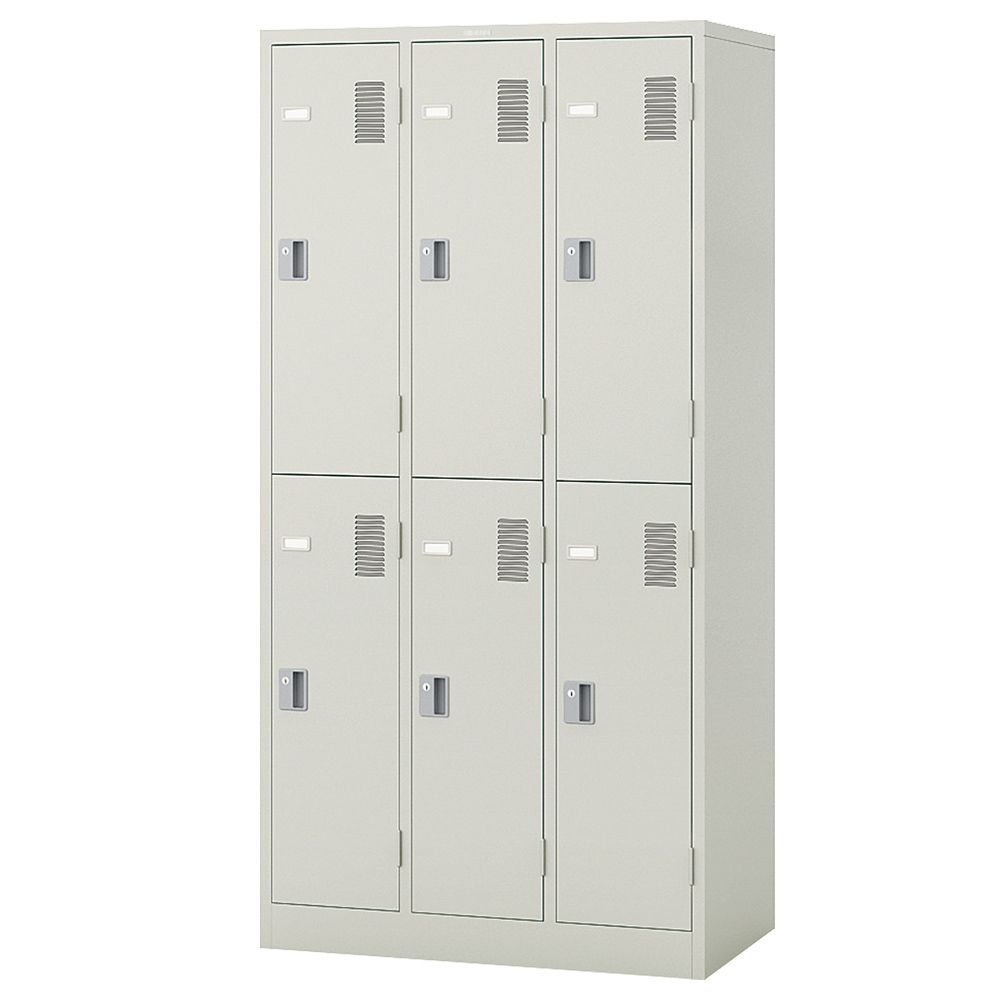 【楽天市場】【法人宛限定】スチールロッカー 6人用 ロッカー ナイキ W900 D515 H1790 オフィスロッカー 更衣ロッカー パーソナルロッカー オフィス収納 キャビネット シリンダー ...