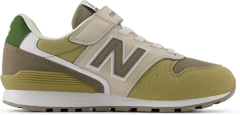 【楽天市場】ニューバランス キッズスニーカー YV996 現行モデル ゴム紐 マジックテープ 男の子 女の子 TE3(BEIGE/GREEN ...