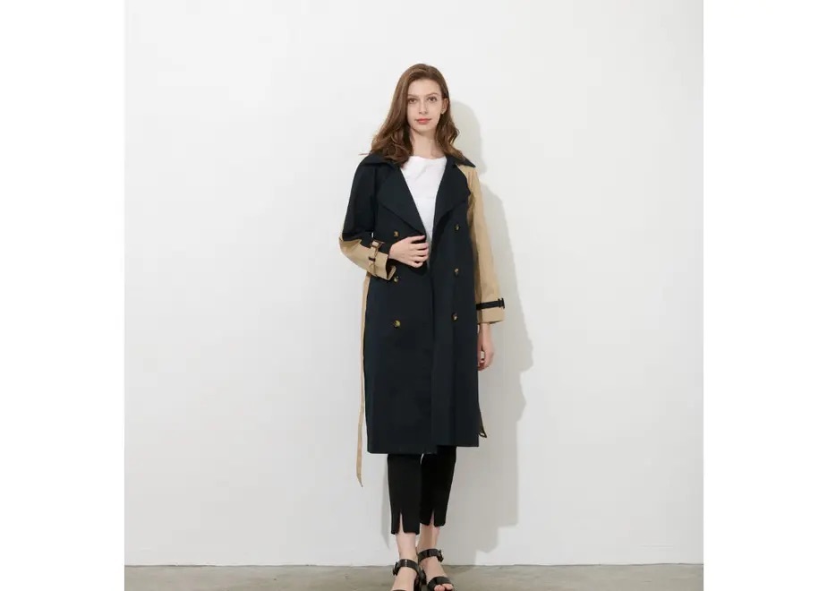 【楽天市場】SPOOM スプリングコート トレンチコート秋冬 レディー ス バイカラー おしゃれ ブランド KIKI：Lifestyle ...