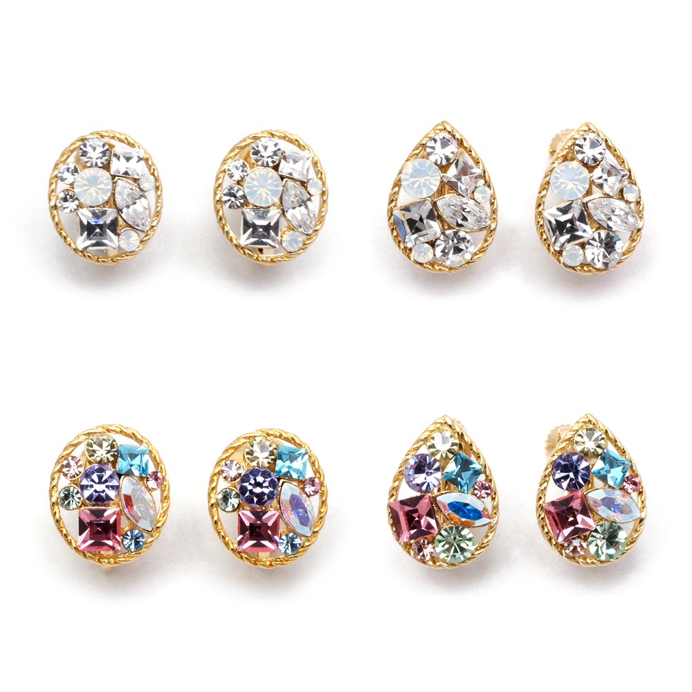 【楽天市場】fully crystal ll イヤリング：zoule（ゾーラ）：ライオンシップ