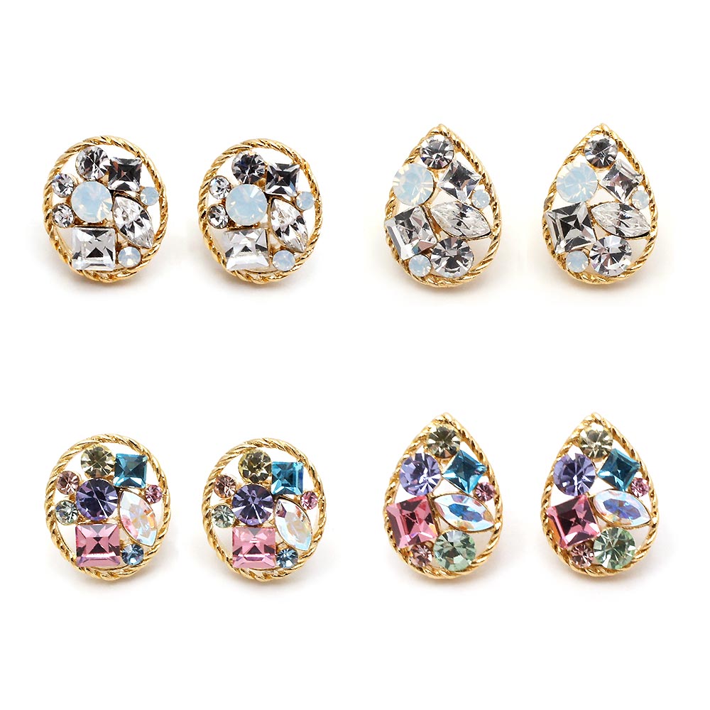 【楽天市場】fully crystal ll ピアス：zoule（ゾーラ）：ライオンシップ