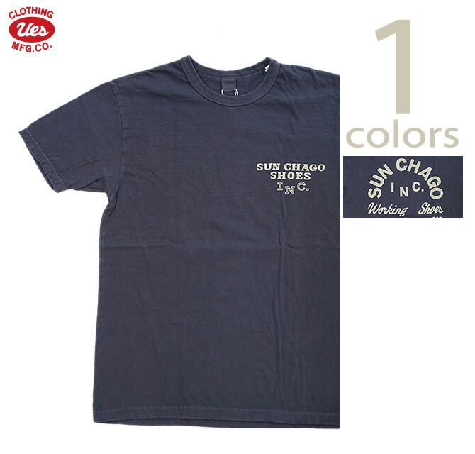 【楽天市場】【 UES（ウエス） 】 652312 プリントTシャツ [ SUN CHAGO ] [ 半袖Tシャツ ] [ カットソー ...