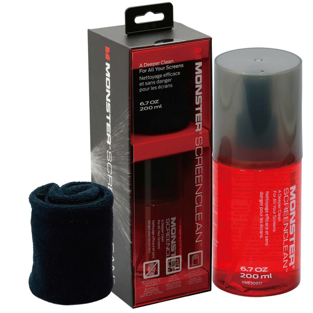 【楽天市場】[MONSTER] ScreenClean MSC-200 (200ml) - [ モンスター ] プロ仕様 スクリーンクリーナー ...