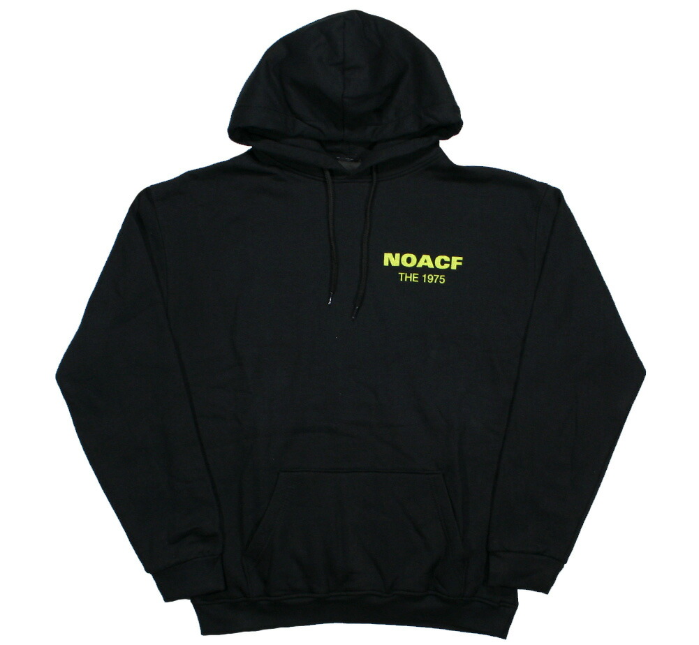 【楽天市場】The 1975 / NOACF Hoodie (Black) - 1975 フーディ, プルオーバー パーカ：Lury