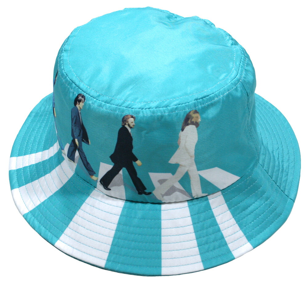 【楽天市場】The Beatles / Abbey Road Bucket Hat (Turquoise Blue) - ザ・ビートルズ ...