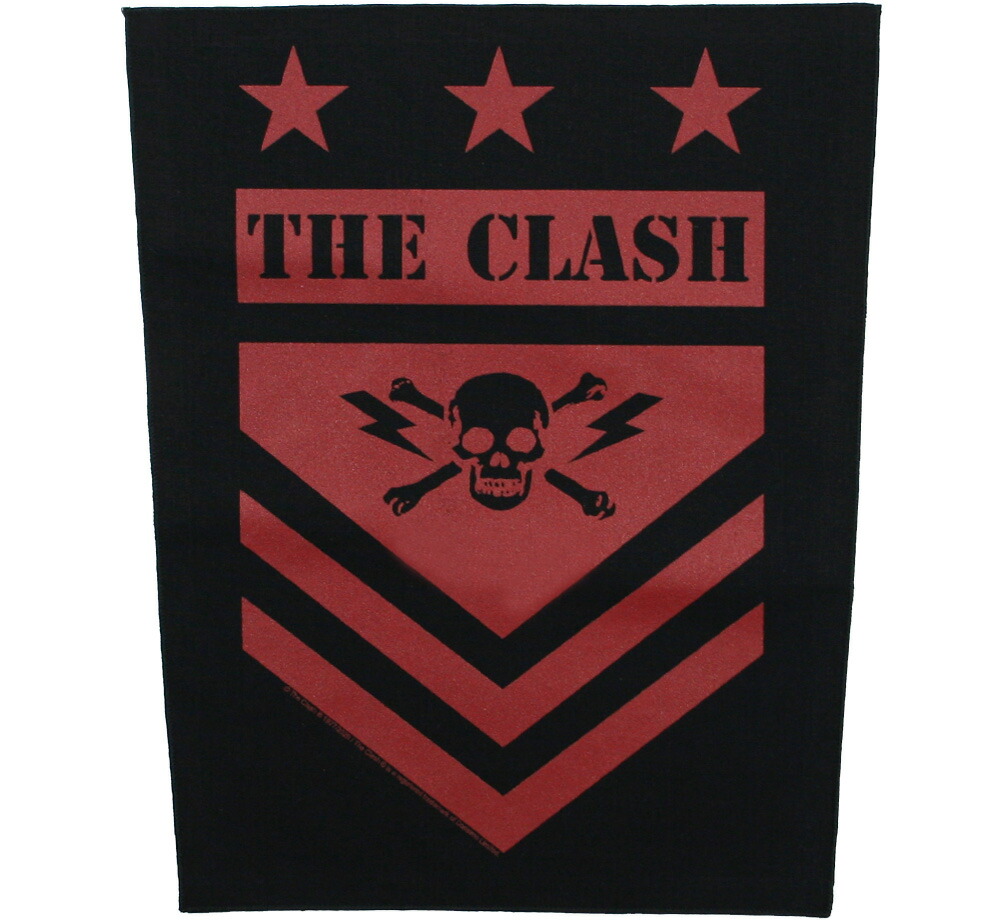 【楽天市場】The Clash / Military Shield Patch - ザ・クラッシュ パッチ：Lury