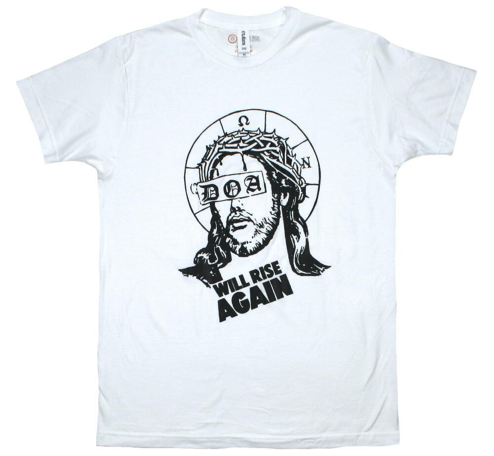 【楽天市場】D.O.A. / Will Rise Again Tee 2 (White) - D.O.A. Tシャツ：Lury