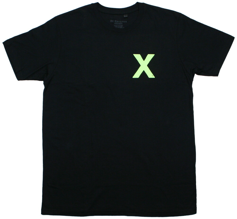 【楽天市場】Ed Sheeran / X (Multiply) Sing Tee (Black) - エド・シーラン Tシャツ：Lury