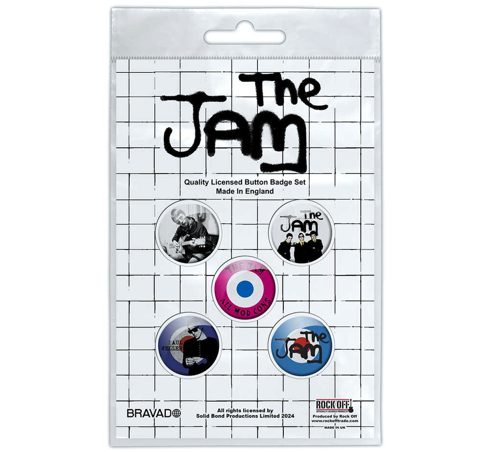 【楽天市場】The Jam / All Mod Cons Button Badge Pack - ザ・ジャム バッジ：Rudy ＆ Co. 楽天市場店