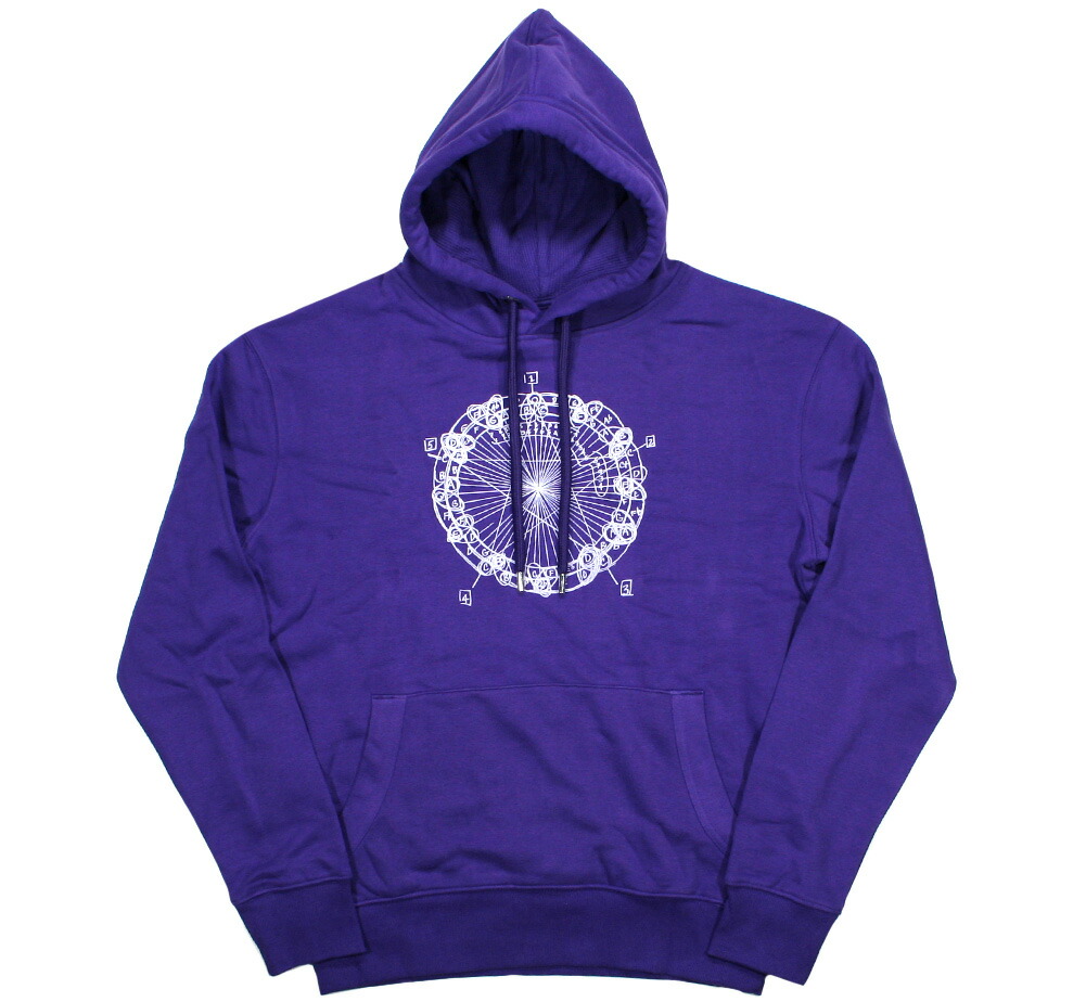 【楽天市場】[Worn Free] John Coltrane / Coltrane Circle Hoodie 2 (Purple ...