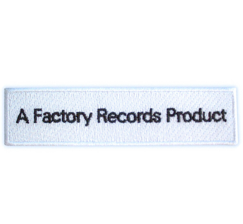 【楽天市場】A Factory Records Product Standard Patch - ファクトリー・レコード ワッペン：Lury