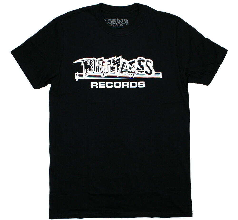 【楽天市場】Ruthless Records / Logo Tee (Black) - ルースレス・レコード Tシャツ：Lury