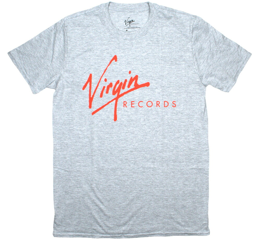 【楽天市場】Virgin Records / Logo Tee (Grey) - ヴァージン・レコード Tシャツ：Lury