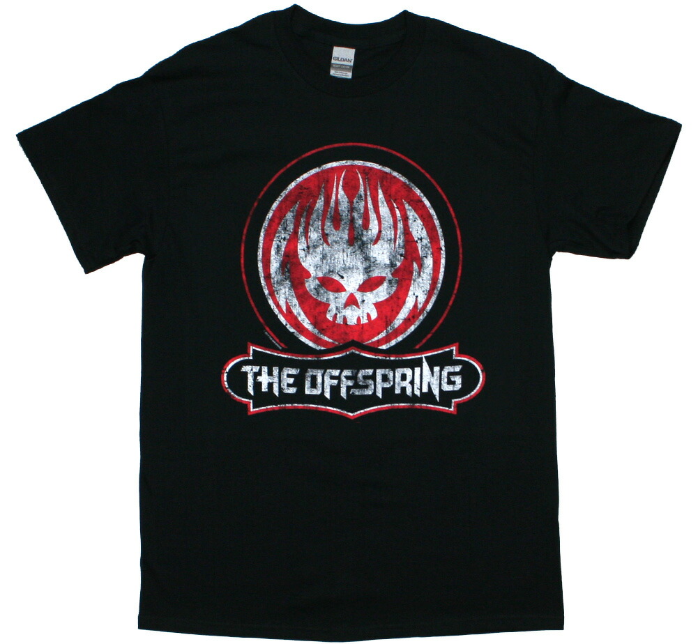 【楽天市場】The Offspring / Skull Logo Tee (Black) - オフスプリング Tシャツ：Lury