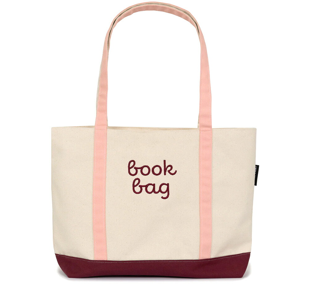 【楽天市場】[Out of Print] Book Bag Zippered Boat Tote Bag - ブック ジップ トートバッグ ...