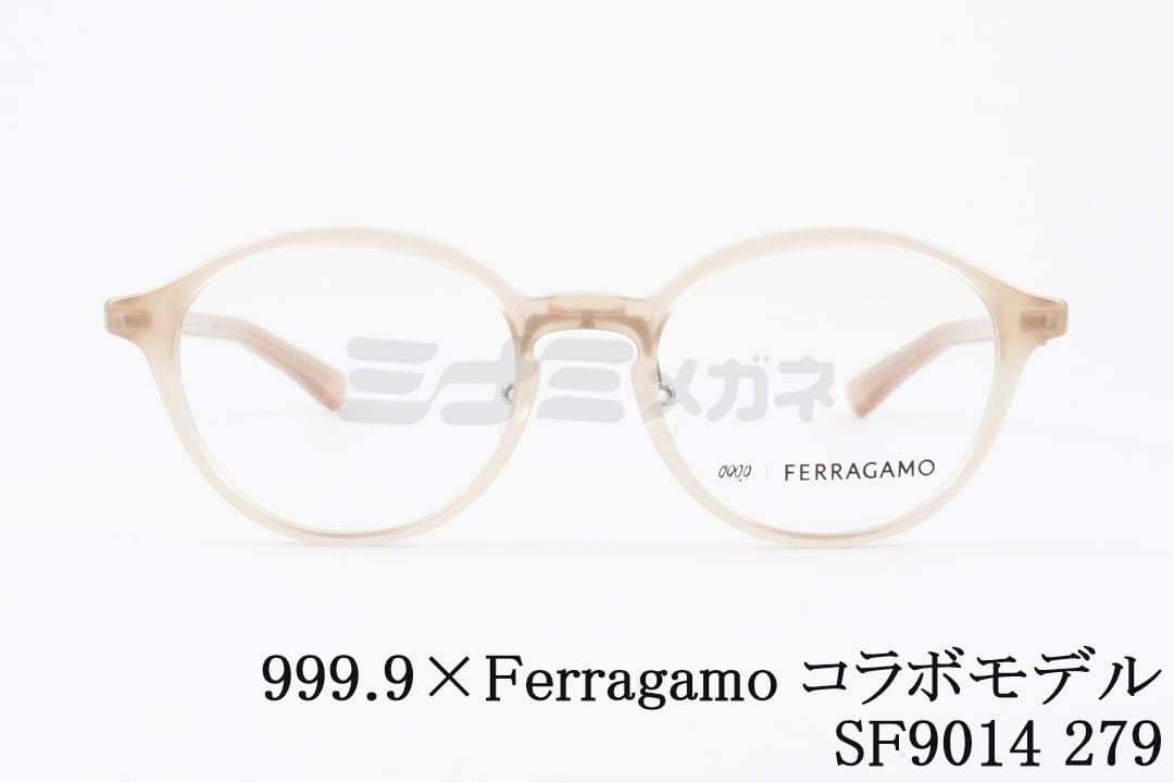 【楽天市場】999.9×Ferragamo メガネ SF9014 279 コラボ アジアンフィット ボスリントン オシャレ フォーナインズ ...
