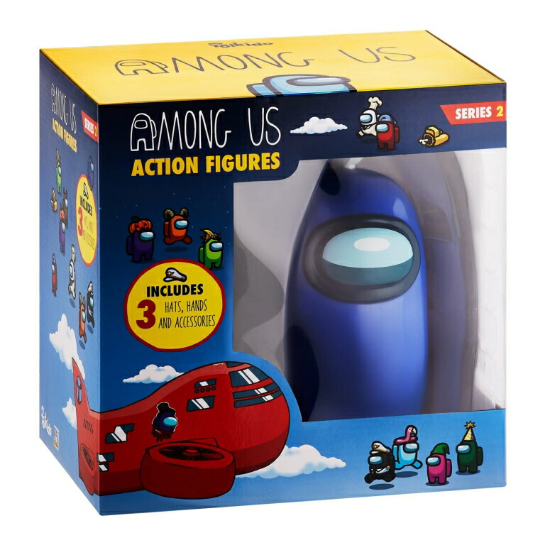 【楽天市場】アモングアス おもちゃ フィギュア Among Us Action Figure | One of Four 6.7-Inch ...