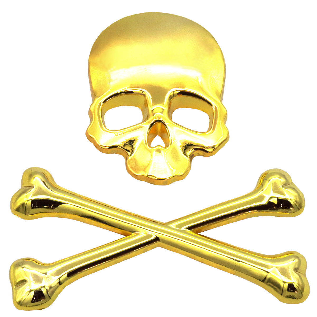 【楽天市場】ドクロ エンブレム ステッカー 車 バイク スマホ 骸骨 スカル 汎用品 ネグエス【送料無料】：ネグエス