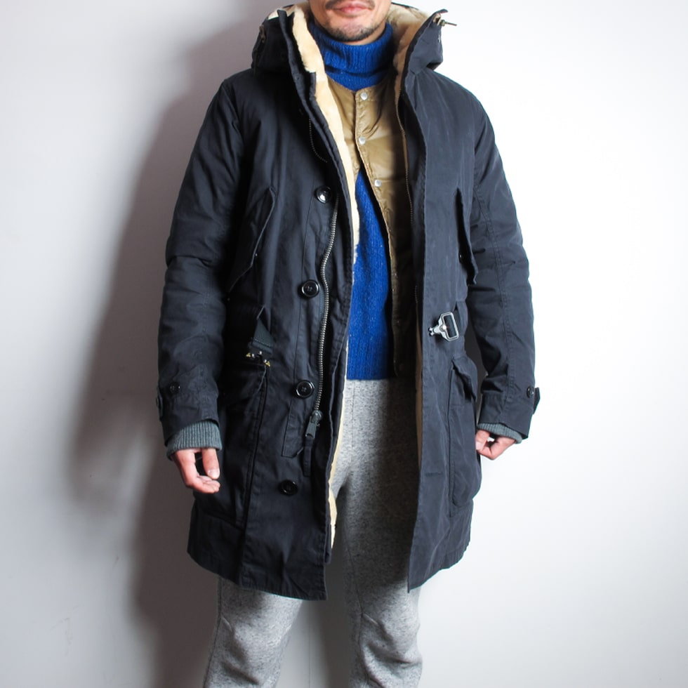 【楽天市場】【RELWEN】レルウェン ARCTIC PARKA 極寒地アウター ヘビーアウター NAVY 極暖 2WAY仕様：NORTH ...