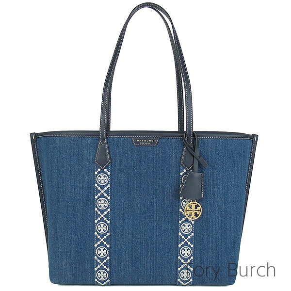 【楽天市場】トリーバーチ Tory Burch バッグ レディース トートバッグ トート デニム モノグラム シグネチャー A4収納可能 ...