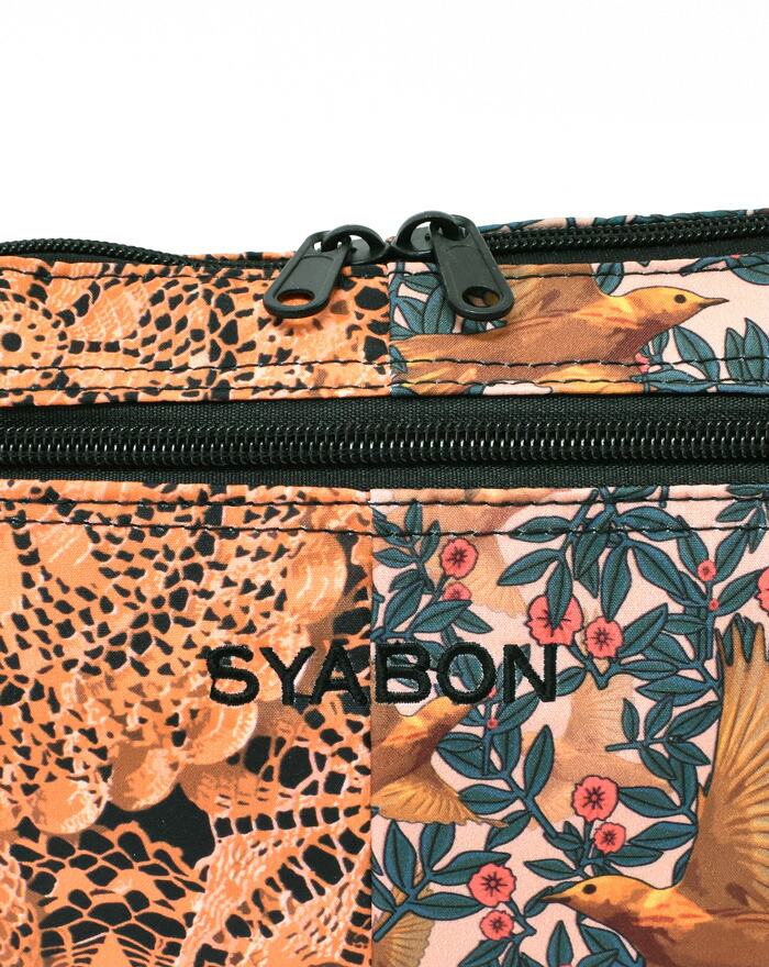 【楽天市場】【Fashion SALE限定価格】ショルダー ミニバッグ 鞄 ショルダーバッグ ハンドバッグ 新作 SYABON シャボン テキスタイル 横 2way 薄い オシャレ パターン ...