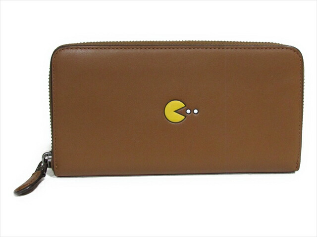【楽天市場】【スペシャル】コーチ ジッパーラウンド 長財布 パックマン アコーディオン ジップ COACH PAC MAN ACCORDION ...
