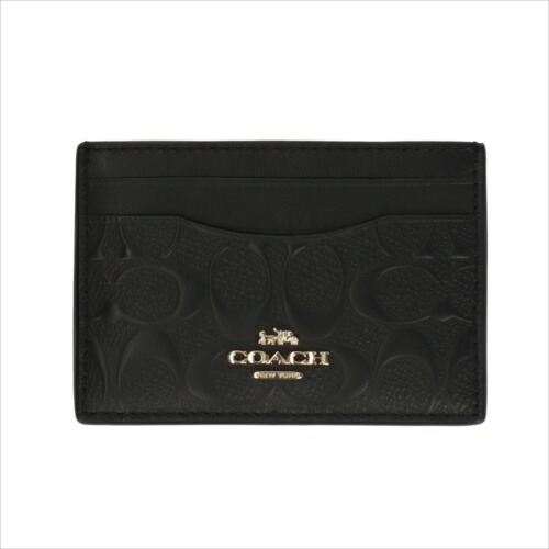 【楽天市場】【スペシャル】[コーチ] カードケース エンボス シグネチャー COACH Embossed Signature Card ...