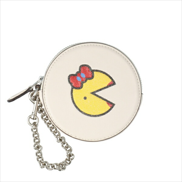 【楽天市場】【スペシャル】コーチ 小銭入れ パックマン コイン ケース COACH PAC MAN Round Coin Case ...
