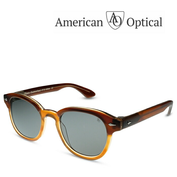 【楽天市場】American Optical Times CHESTNUT SAND GRAY（NYLON）アメリカンオプティカル サングラス ...