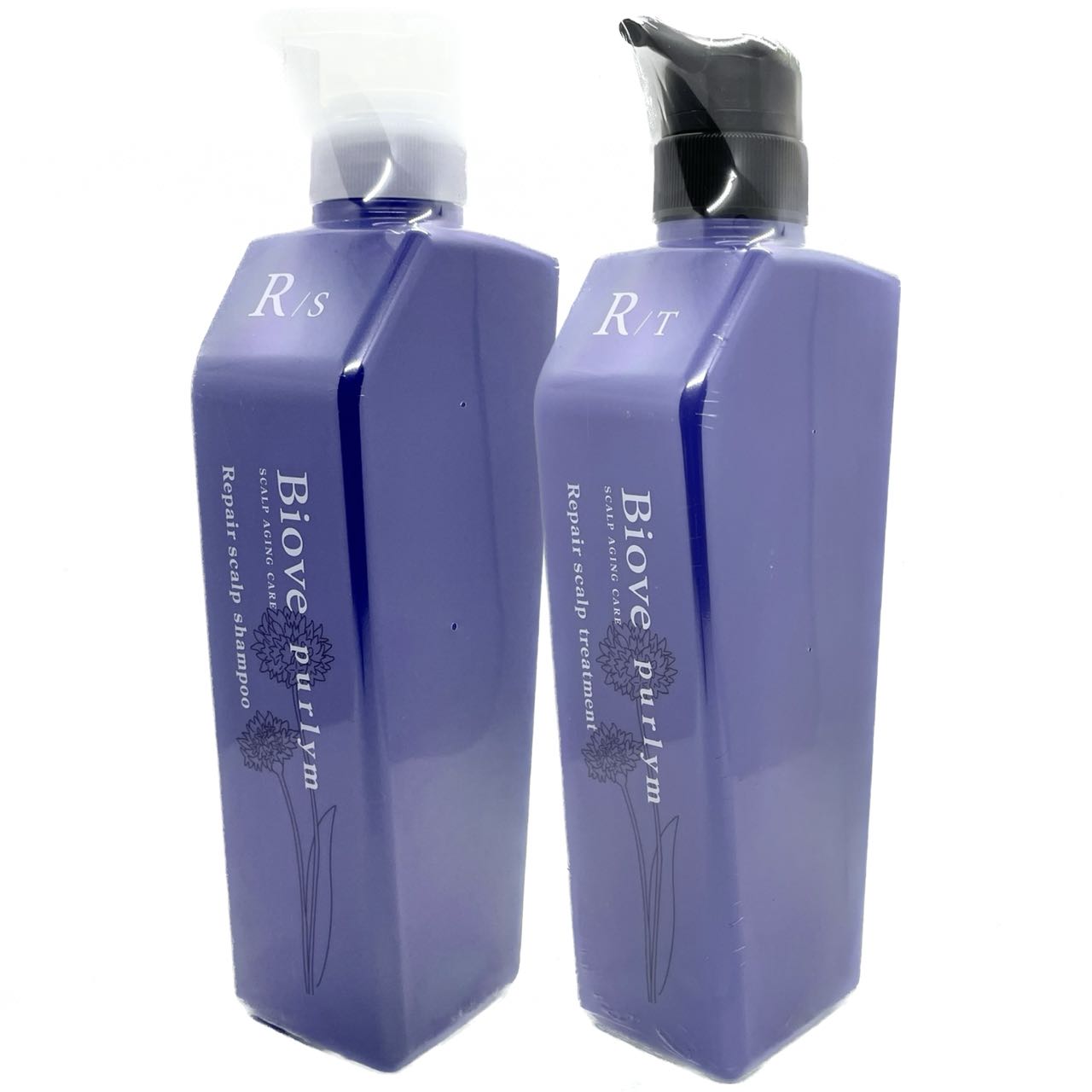 【楽天市場】DEMI デミ BIOVE purlym ビオーブ ピュリム Repair scalp shampoo 550ml & Repair scalp treatment 550g ...