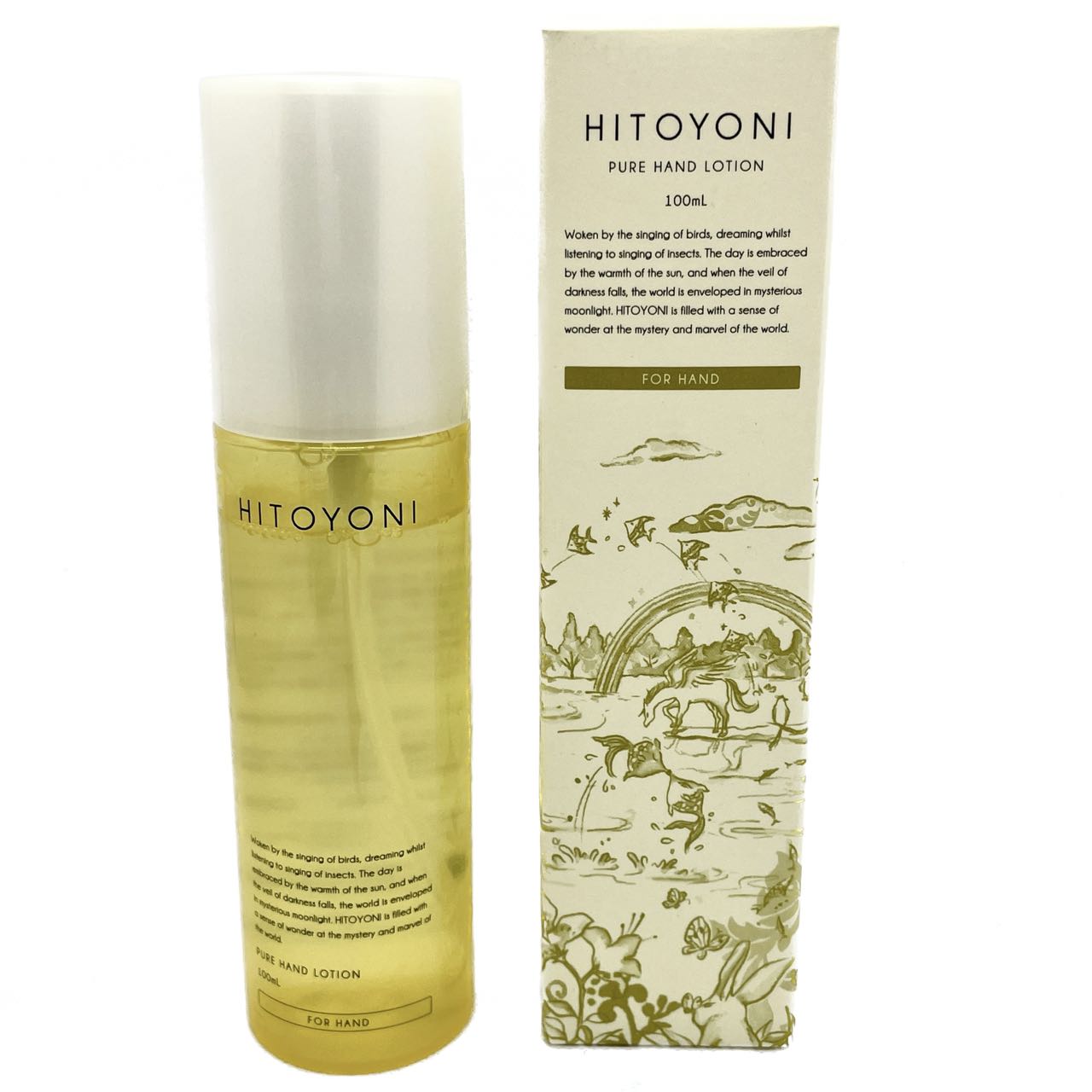 【楽天市場】DEMI デミ HITOYONI ヒトヨニ PURE HAND LOTION ピュアハンドローション 100ml：SAGA JAPAN 楽天市場店