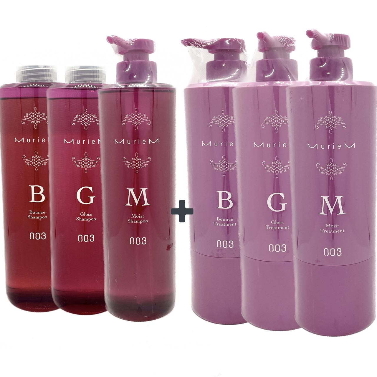 【楽天市場】NUMBER THREE ナンバースリー MurieM ミュリアム Shampoo & Treatment シャンプー 660ml & トリートメント 620g：SAGA ...