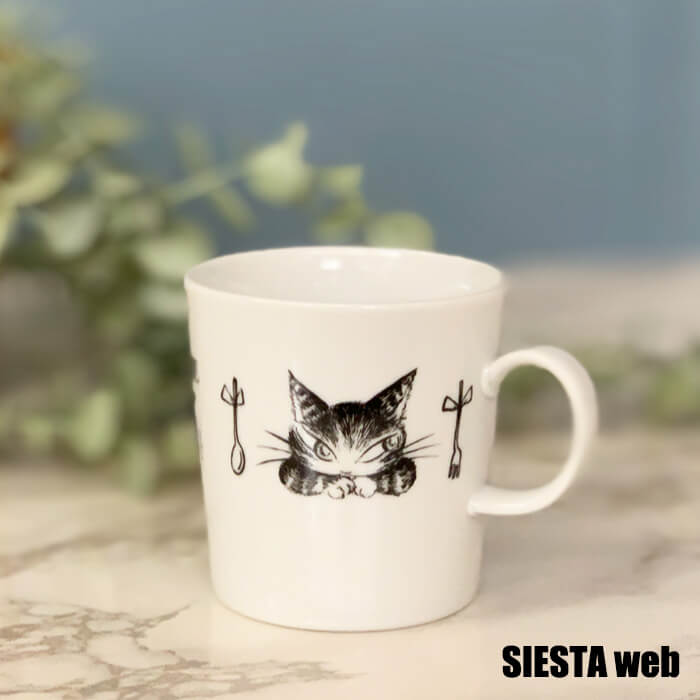 【楽天市場】【わちふぃーるど ダヤン】HOTELマグカップダヤン 猫【SIESTA】：SIESTA web