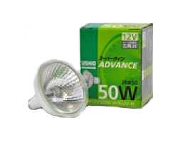 【楽天市場】JR12V50WLWKUVH USHIO ダイクロハロゲンランプ ADVANCE(アドバンス) 12V用GU5.3口金 Φ50mm 50W（広角） JR12V50WLW/KUV-H ...