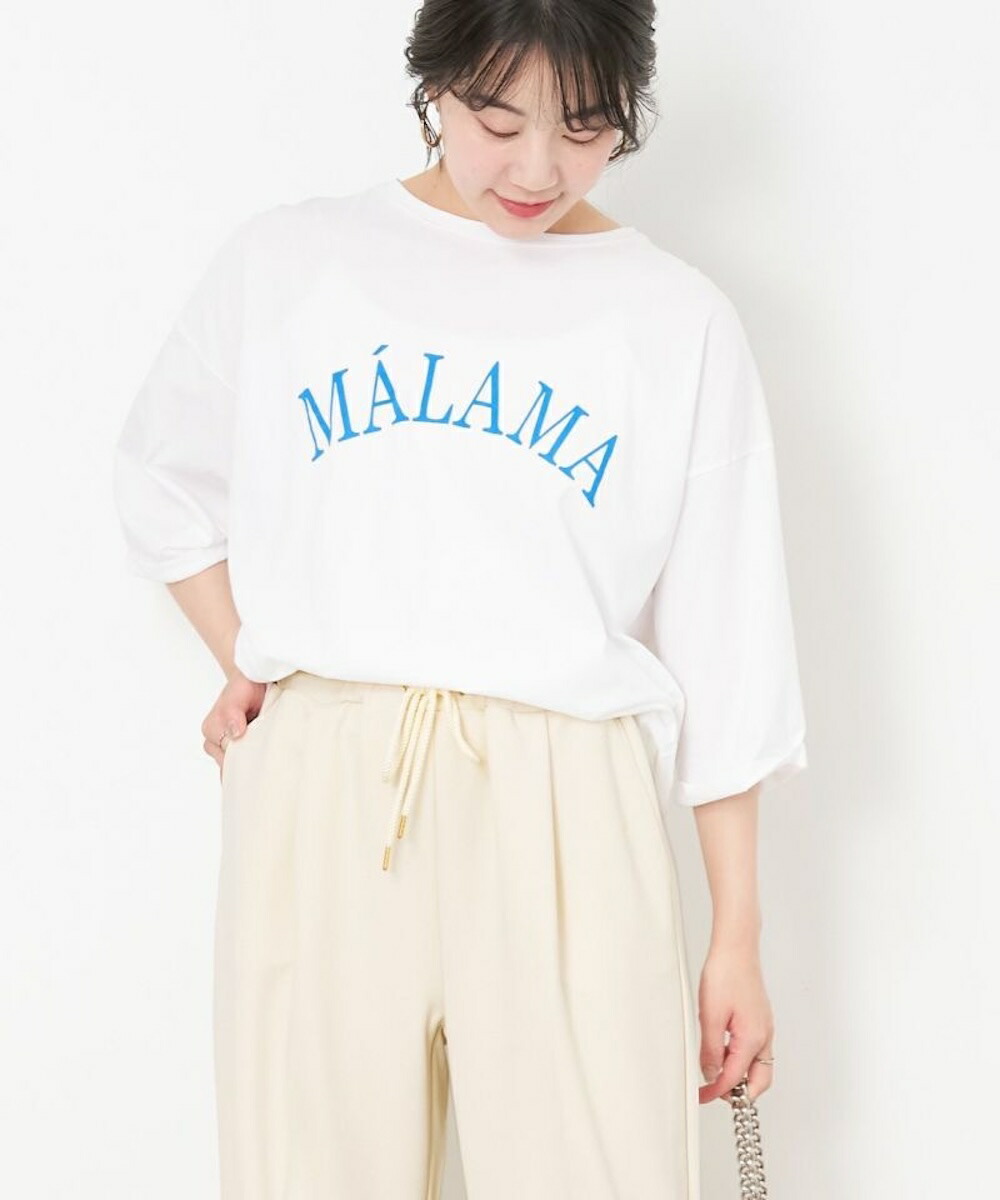 【楽天市場】【MICA&DEAL】マイカアンドディール "MALAMA" LOGO PRINT PULLOVER | レディース Tシャツ ...