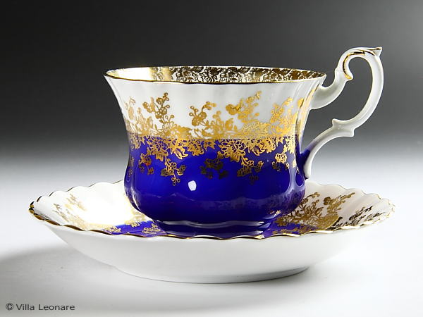 【楽天市場】【ロイヤル アルバート】リーガル (コバルト） カップ＆ソーサー：Villa Leonare