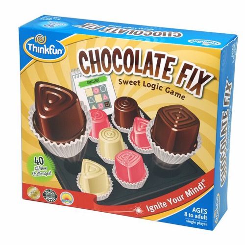 【楽天市場】チョコレート・フィックス パズルゲーム シンクファン ThinkFun Chocolate Fix 正規輸入品 ...